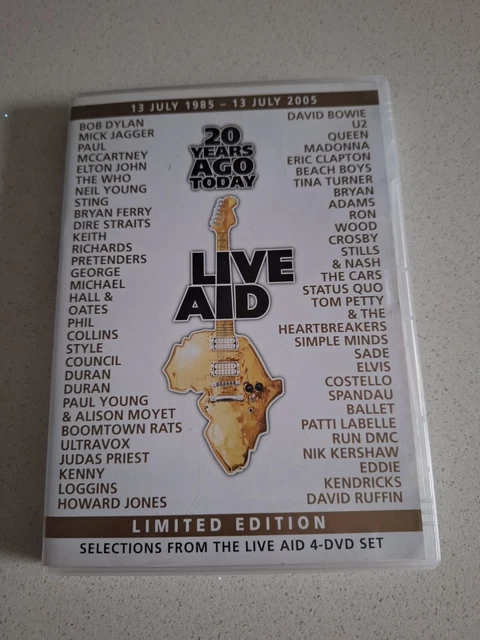 LIVE AID: 20 Years Ago Today DVD (2005) £17.50 - PicClick UK