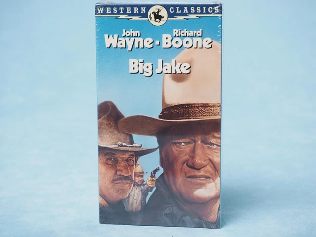 BIG JAKE VHS 1992 1971 Western Classics John Wayne SEALED FOX VIDEO WATERMARK £8.92 - PicClick UK