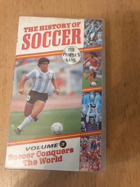 THE HISTORY OF Soccer - Volume 3 - Football - PAL VHS Video Tape (T221 ...