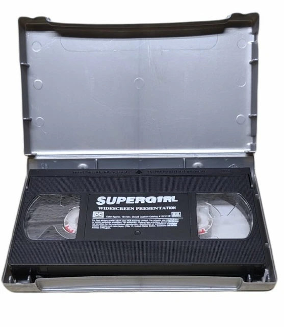 SUPERGIRL COLLECTOR'S EDITION Widescreen Presentation VHS clamshell ...
