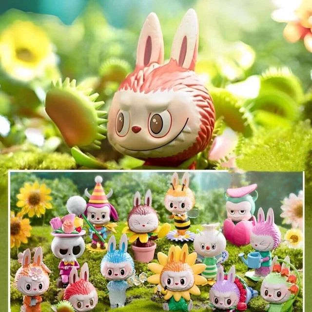 FIGURINE BOÎTE AVEUGLE POP MART Labubu The Monsters Flower Elves Series jouet poupée cadeau EUR ...