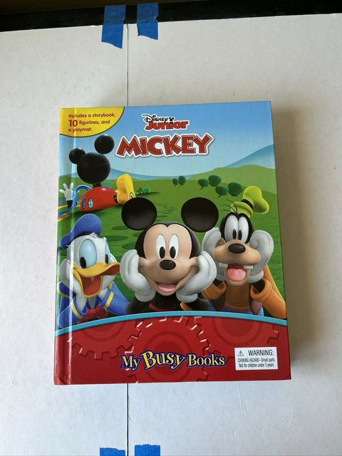 DISNEY JUNIOR MICKEY Mouse Clubhouse My Busy Book £5.00 - PicClick UK