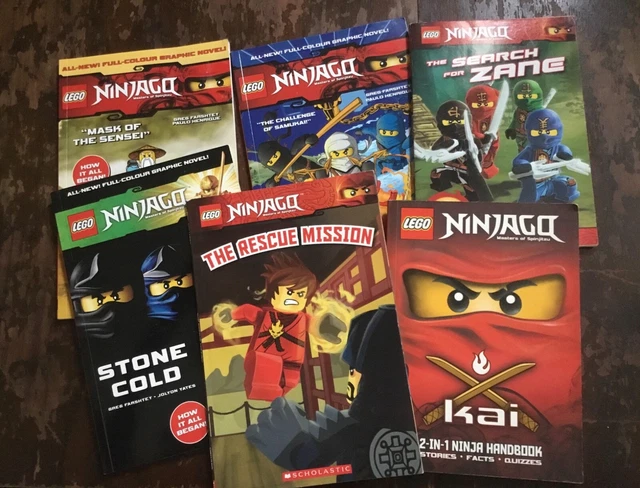 LEGO NINJAGO BOOKS series £10.08 - PicClick UK