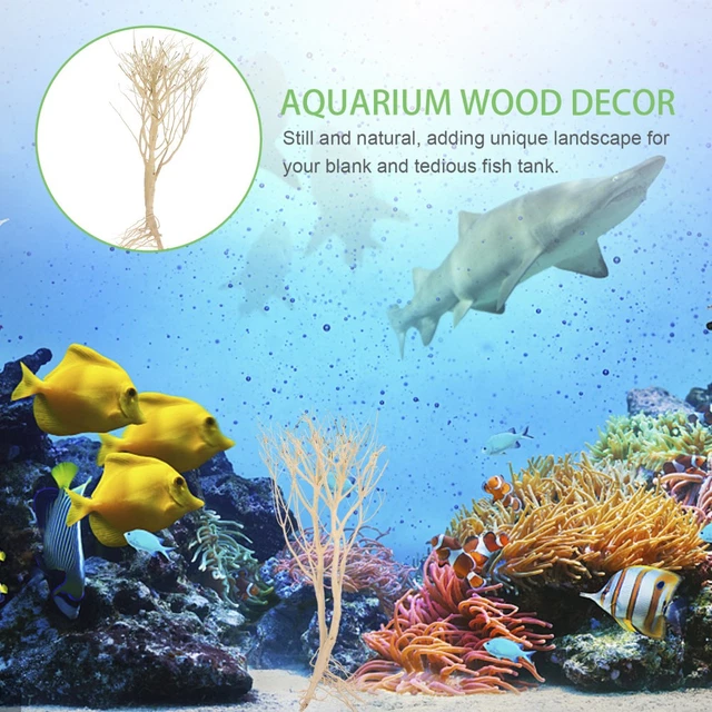 FISH TANK DEAD-BRANCHES Aquarium Water Plants for Aquariums $21.29 ...