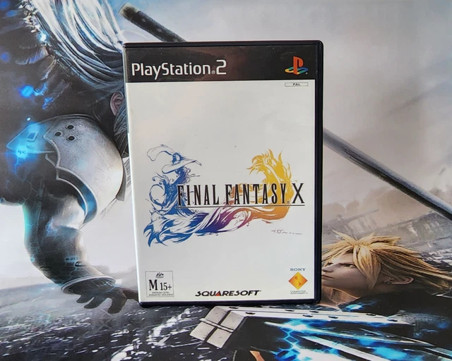SONY PLAYSTATION 2 ps2 game PAL FINAL FANTASY X COMPLETE BLACK LABEL ...