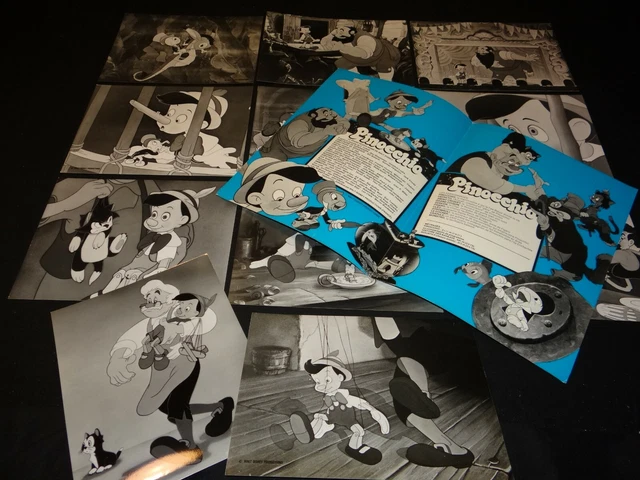 PINOCCHIO RARE photos presse cinema walt disney EUR 140,00 - PicClick FR