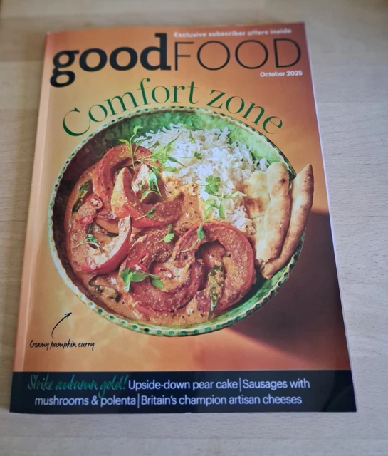 GOOD FOOD OCT 2025 Magazine Never Been Used. Exclusive Subscriber ...