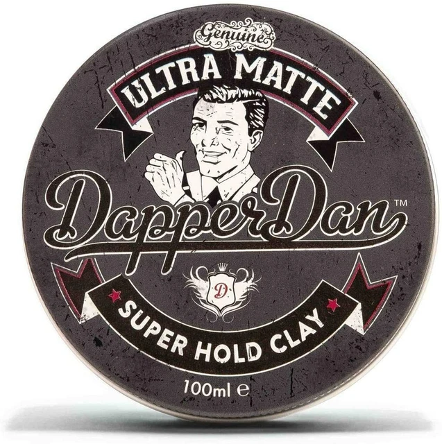 DAPPER DAN ULTRA Matte Super Hold Clay Hair Styling Product For Men ...