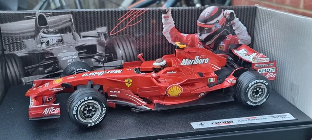 HOT WHEELS 1:18 Kimi Raikkonen Ferrari F2008 F1 2008 £79.99 - PicClick UK