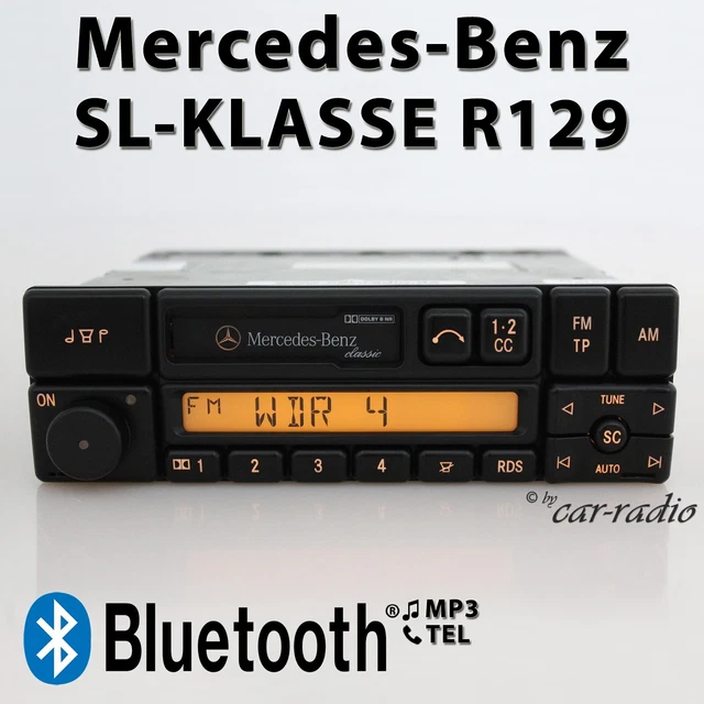 ORIGINAL MERCEDES R129 Radio Classic BE1150 Bluetooth Radio MP3 129 SL ...