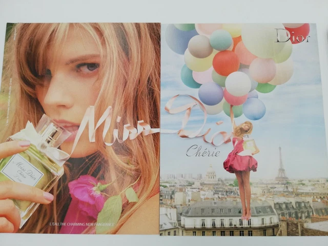 DIOR - PUBLICITÉ de presse parfum Miss Dior chérie EUR 3,00 - PicClick FR