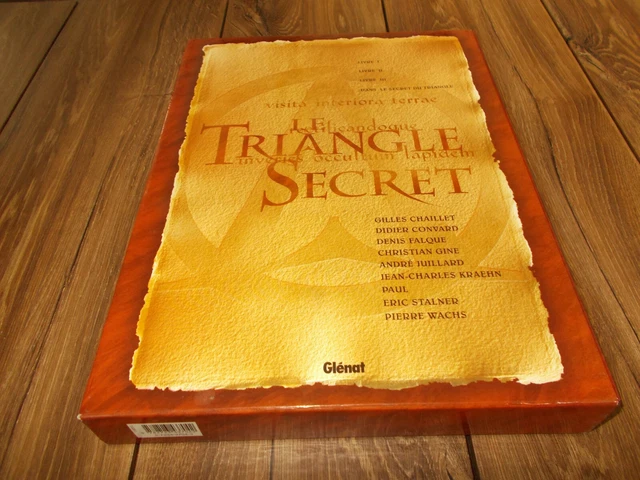 BD COFFRET LE Triangle Secret Tomes 1 A 3 + 1 Hors Serie / Glenat / Tbe ...