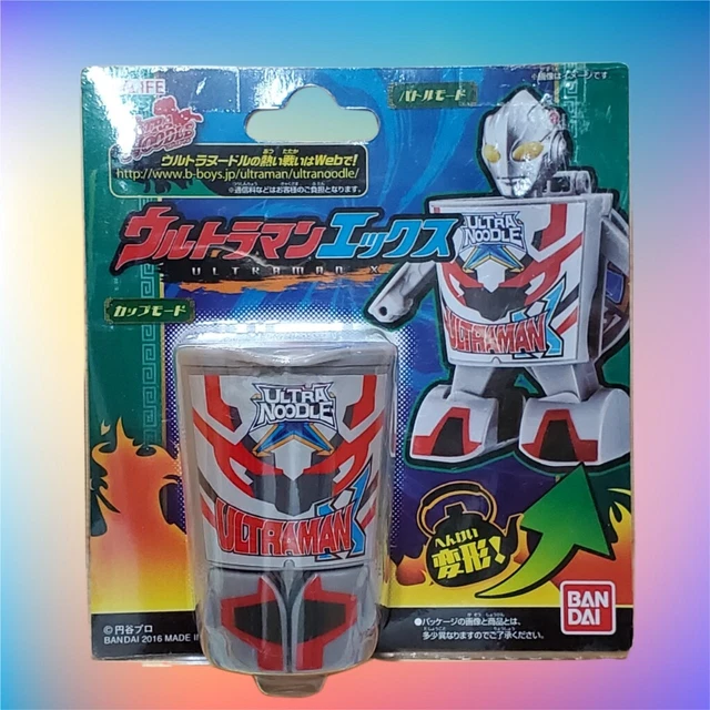 MINI FIGURINE BANDAI Tokusatsu Tsuburaya Ultra Noodle Transforms ...