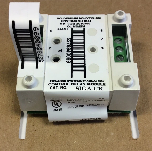 NEW EST EDWARDS Siga-Cr Control Relay Module. £19.95 - PicClick UK