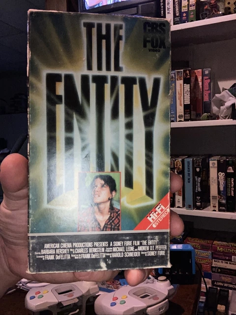 THE ENTITY BARBARA Hershey CBS/FOX VHS 1984 Horror Slasher Movie Drive ...