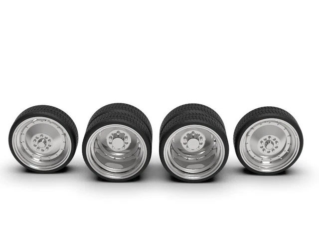 1:64 26” SUPERTRICK nch Dually Truck Wheel And Tire Setup. 3D Printed ...