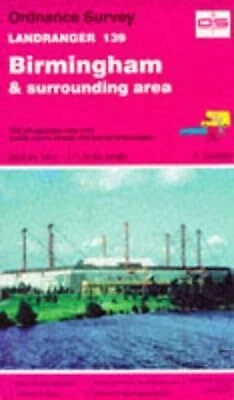 LANDRANGER MAPS: BIRMINGHAM and Surrounding Area Sheet 139 (OS ...