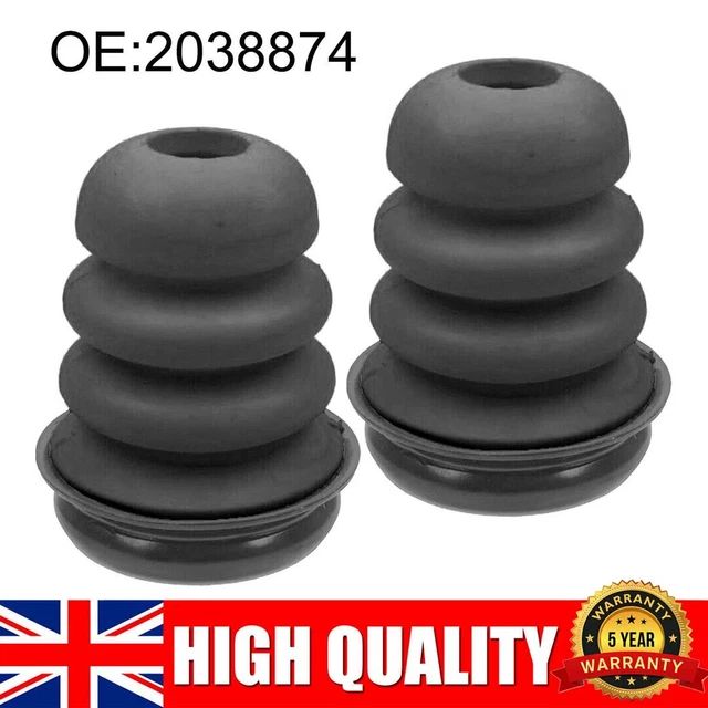 2X FOR FORD Transit Mk8 Custom Rear Axle Bump Stop Single Rear Wheel ...