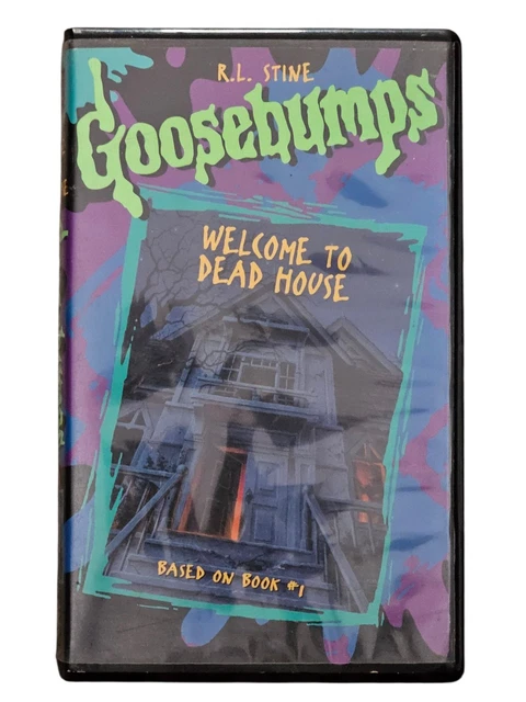1997 GOOSEBUMPS VHS Welcome to Dead House Based on Book #1 RL Stine ...