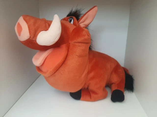 2003 HASBRO DISNEY The Lion King TOOTIN' PUMBAA PUMBA - Hog Plush ...