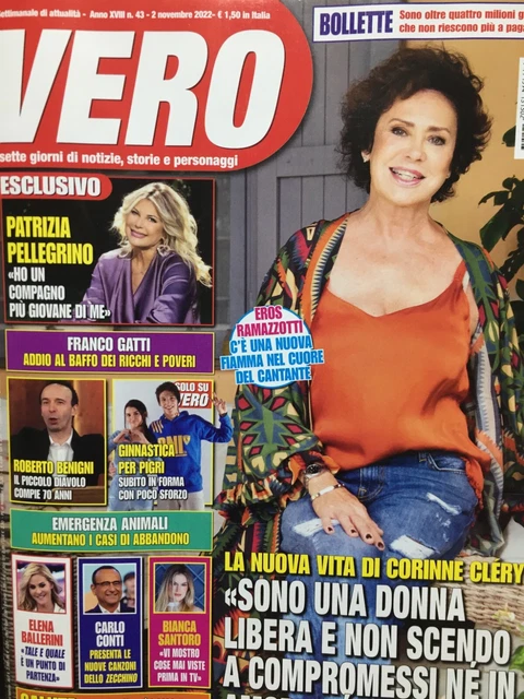 VERO 2022 43.CORINNE Clery,Roberto Benigni,Sophia Loren,Elena Ballerini ...