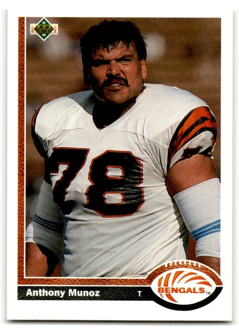 1991 UPPER DECK Anthony Munoz Cincinnati Bengals #209 EUR 1,38 ...