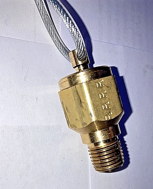 ~ BRAND NEW Genuine Paccar Kenworth Air Tank Brass Drain Valve ~ Vl2389 ...