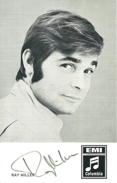 CARTOLINA EMI ORIGINALE autografa firmata RAY MILLER anni 60 EUR 7,90 ...