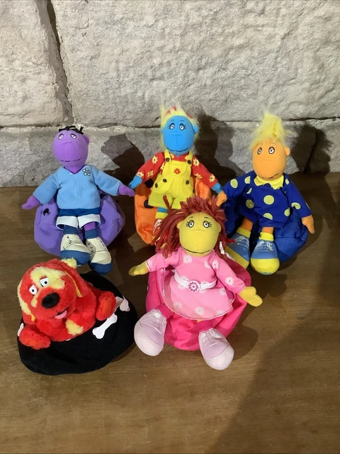 TWEENIES ON BEANBAGS Vintage 1998 Fizz Milo Jake Bella Doodles Plush ...
