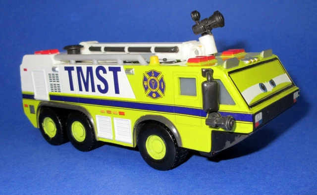 DISNEY PIXAR TMST Six Inch Fire Rescue Ryker Diecast Fire Truck $17.00 ...