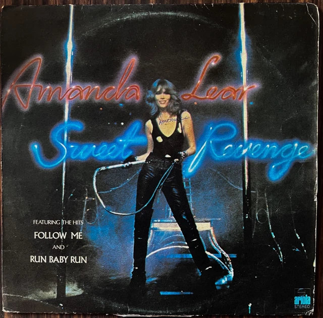AMANDA LEAR SWEET Revenge LP Rhodesia (later Zimbabwe) pressing Good ...