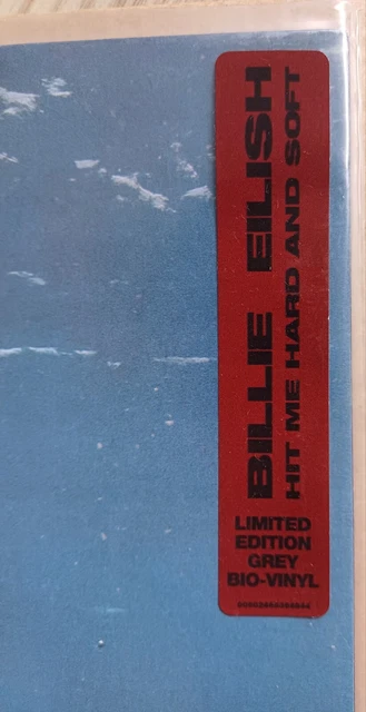 BILLIE EILISH HIT Me Hard And Soft Exclusive Grey Bio Vinyl & SIGNED ...