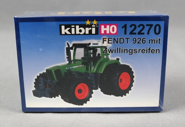 KIBRI 12270 [H0,BAUSATZ] Fendt Traktor 926 mit Doppelbereifung NEUWARE ...