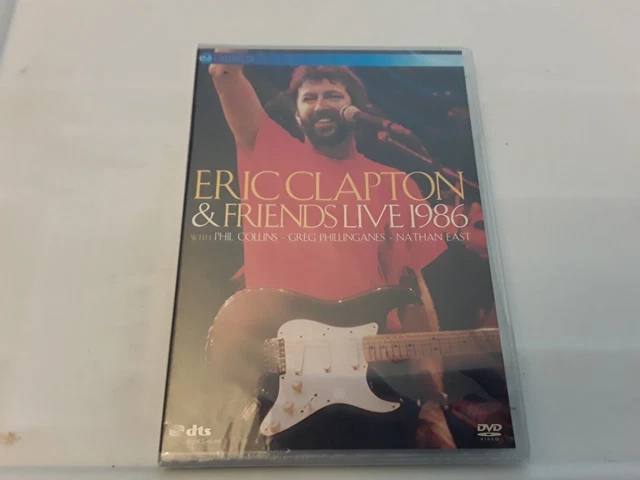 ERIC CLAPTON & Friends: Live 1986 (DVD, 1986) Freepost neuf scellé EUR ...