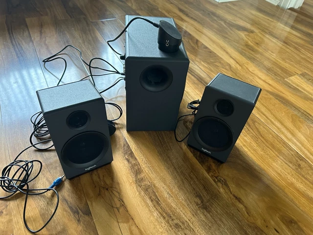 LOGITECH Z333 2.1 Speaker System With Subwoofer - Black - S-00154 £50. ...