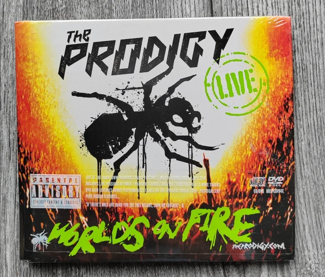 THE PRODIGY WORLD'S on Fire Live CD Recording/+DVD, 2011 New And Sealed ...