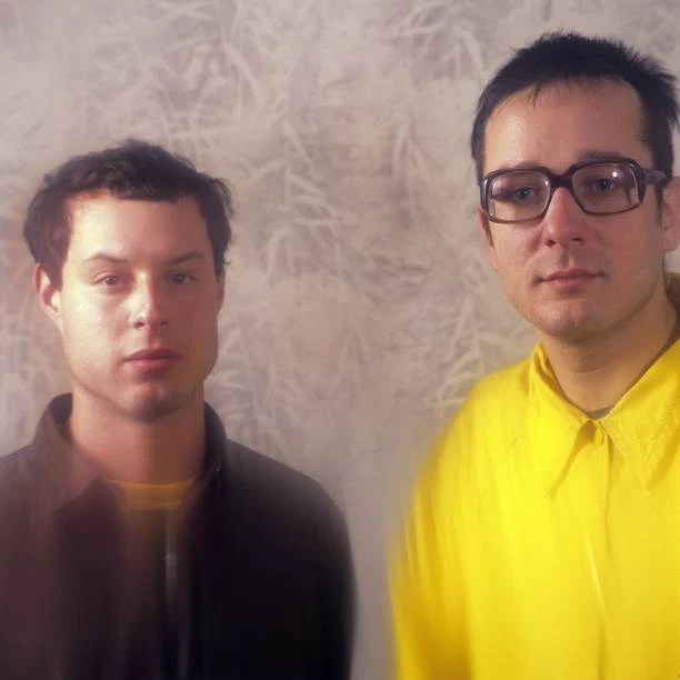 ROCK BAND THE Rentals drummer Patrick Wilson and bassist Matt Shar ...