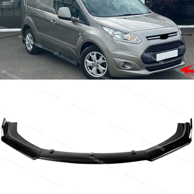FOR FORD TRANSIT Connect Front Bumper Lip Splitter Spoiler Body Kit ...