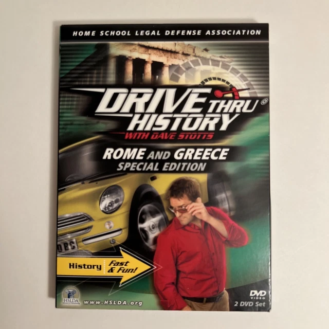 DRIVE THRU HISTORY: Rome & Greece, 2 DVD Set, HSLDA $12.99 - PicClick