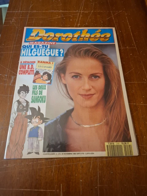 DOROTHÉE MAGAZINE, NUMÉRO 219. Année 1993 EUR 15,00 - PicClick FR