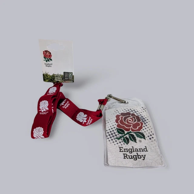 ENGLAND OFFICIAL RFU Lanyard Six Nations 2025 World Cup Free Postage ...