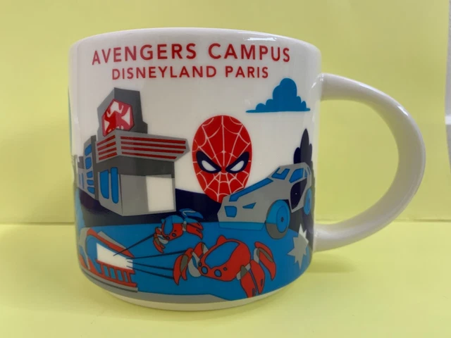 LIMITED MUG STARBUCKS Marvel Avengers Campus - Disneyland Paris EUR 37 ...
