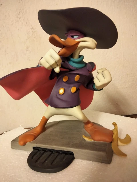 DARKWING DUCK STATUE Walt Disney Showcase Limited Edition seltene Figur ...