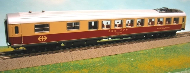 LS MODELS 47236 SBB CFF FFS SpeiseWagen UIC-x WRm RIC Restaurant Ep4 rot/bge Neu EUR 95,95 ...