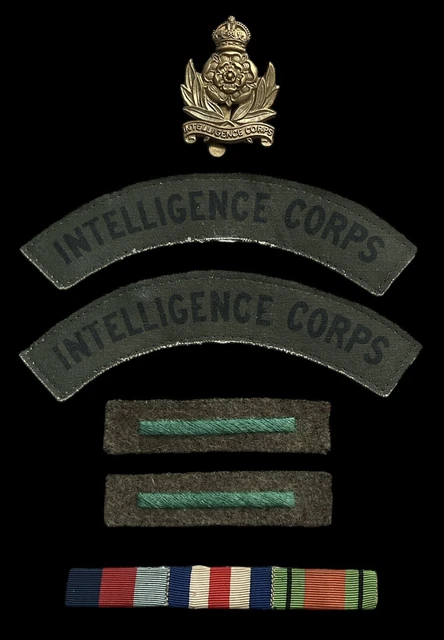 GENUINE/REPRO WW2 BRITISH Army INTELLIGENCE CORPS Insignia Group £25.00 ...
