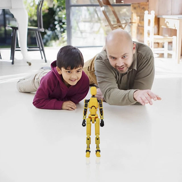 3D PRINTED DUMMY Figures Toys Lucky-13 Full Body Mechanical Toy for ...