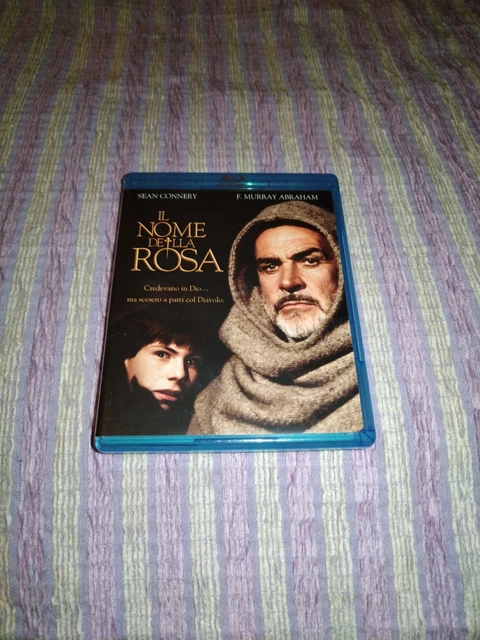 IL NOME DELLA Rosa Blu Ray Raro Fuori Catalogo Testato Sean Connery ...