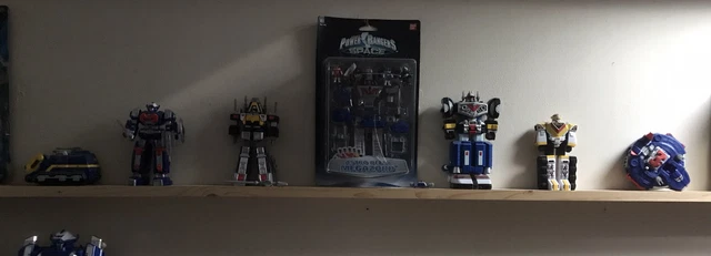 POWER RANGERS IN space mini megazords x7 EUR 172,81 - PicClick FR