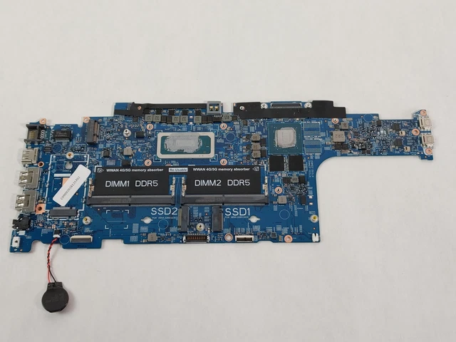 LOT OF 2 Dell Precision 3581 Core i7-13700H 2.40 GHz DDR5 Motherboard ...