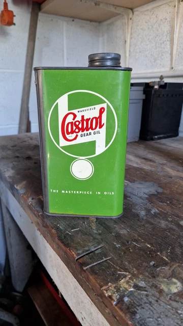RARE VINTAGE CASTROL Gear Oil 1 Quart Can (Empty) £45.00 - PicClick UK